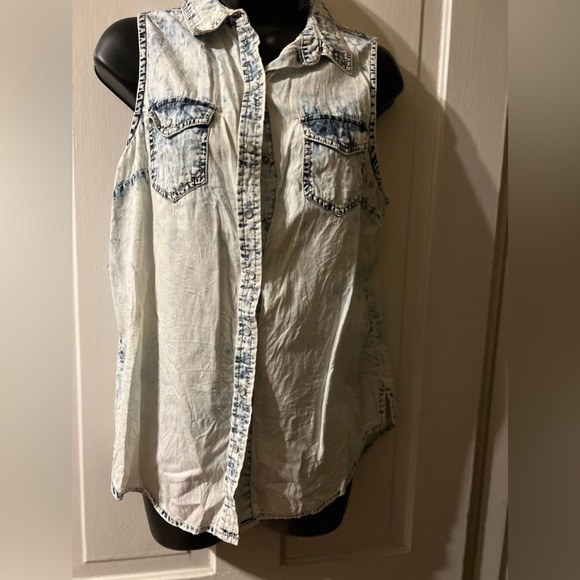Hwy Jeans | Tops | Acid Wash Top | Poshmark